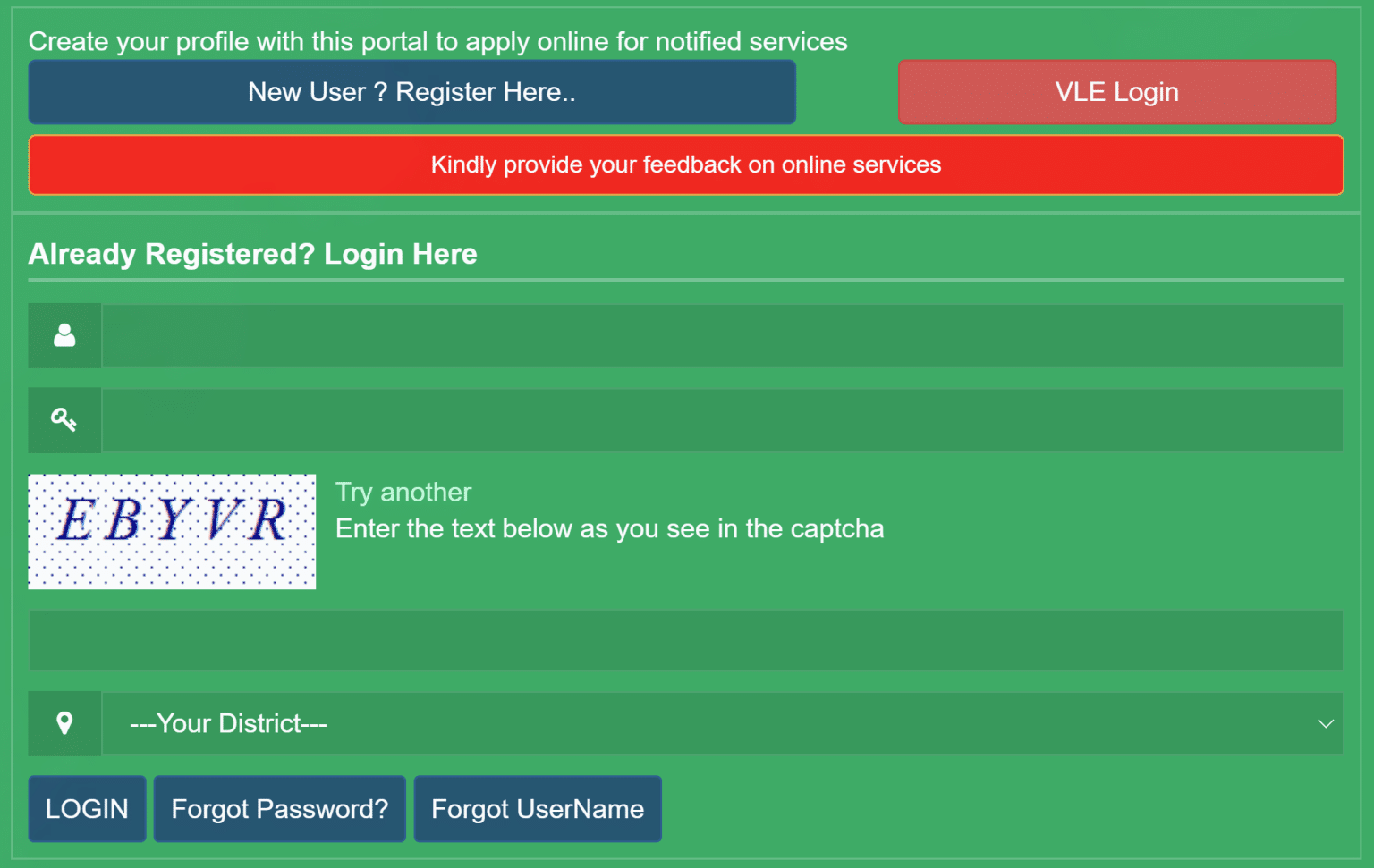 Aaple Sarkar: Registration | Login | MahaBDT Application Status