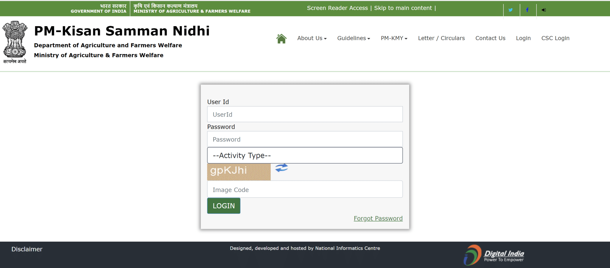 PM Kisan Samman Nidhi: Beneficiary Status