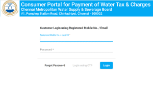 CMWSSB: Chennai Metro Water Tax Online Payment | Pay Now