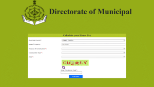 Goa House Tax: Online Quick Pay | View/Download Receipt
