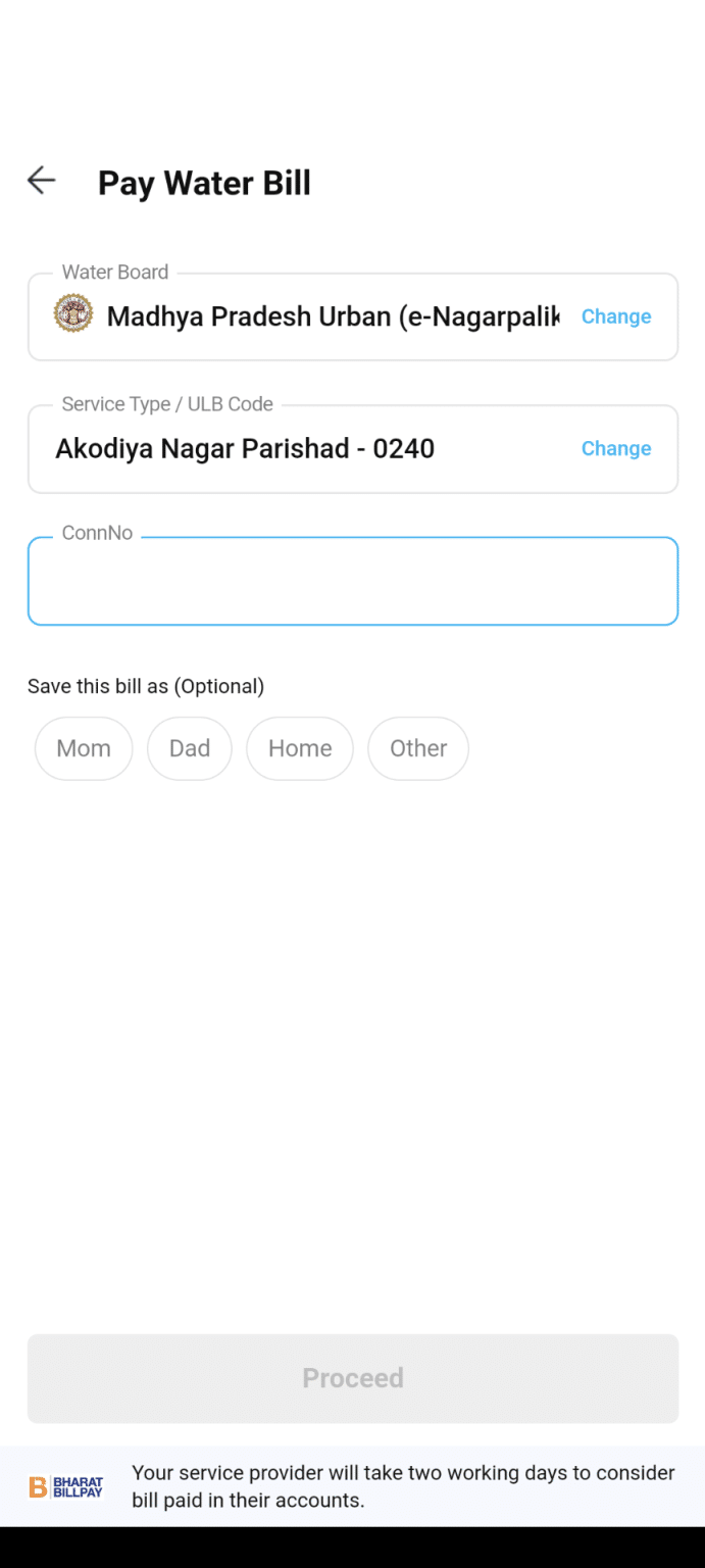 Madhya Pradesh Water Bill Payment Online | Quick Pay Now