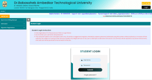 DBATU Login: Student | HOD | Faculty | Exam Results | Scholarship