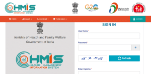 HMIS Login Portal: Check Data | User Reports | Health Register