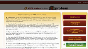 NPS Login With PRAN: Registration | Reset Password